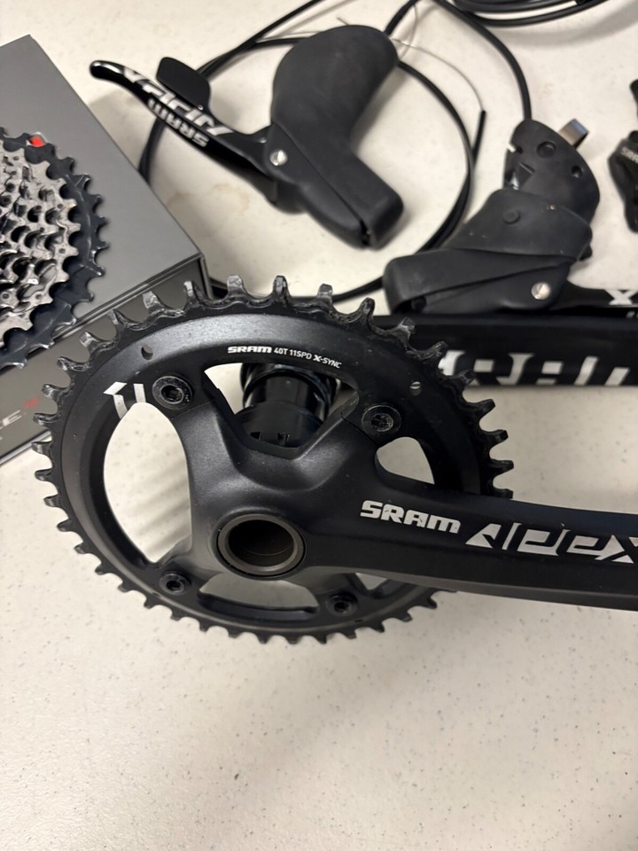 SRAM APEX1 1x11 Speed Machanical Brake Groupset Kit | eBay