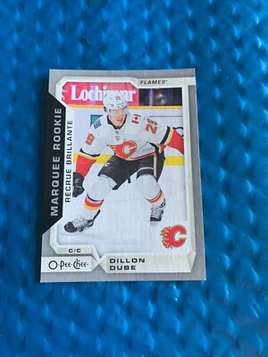 2018-19 O Pee Chee Silver Border Marquee Rookie Dillon Dube Flames (SP) 1:30 | eBay