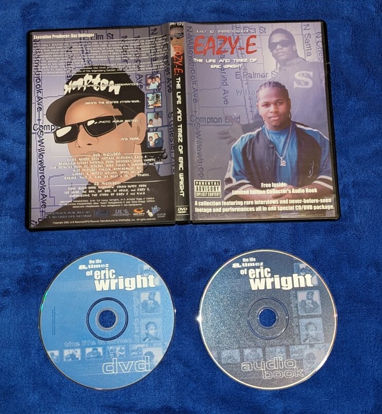EAZY-E LIFE AND TIMEZ OF ERIC WRIGHT DVD/CD 2002 DAZ DR. DRE KURUPT N.W.A | eBay