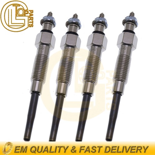 4PK Glow Plugs 12V 19850-54120 for Toyota Dyna Hiace Hilux 3L 5L 2L-TE ...