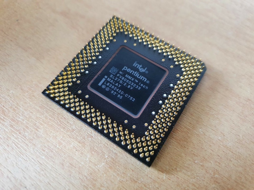 Pentium MMX 233MHz - Socket 7 Intel CPU | eBay
