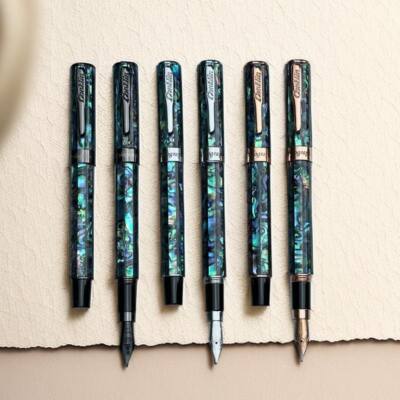 Conklin Stylograph Abalone Limited Edition 100 Fountain Pen | eBay