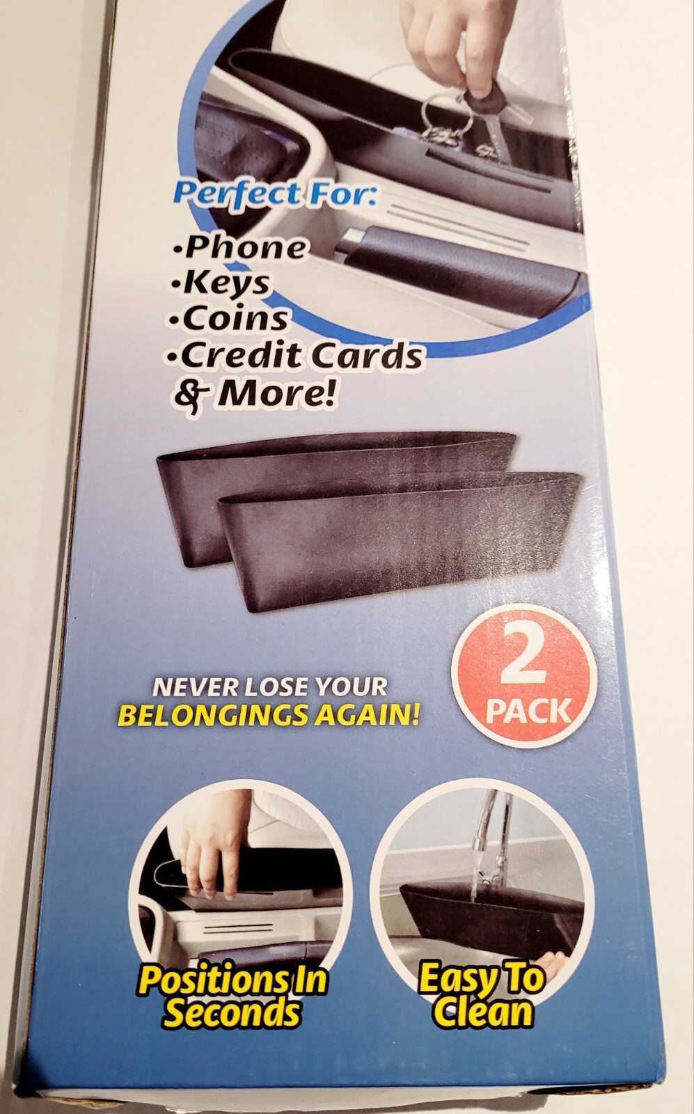 Car Genie Deluxe 2 Pack | Black | Plastic | Tekno