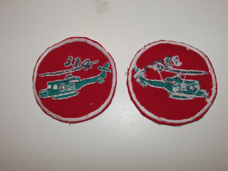 b9183 US Army Vietnam 334th Aviation Company ir37f | eBay