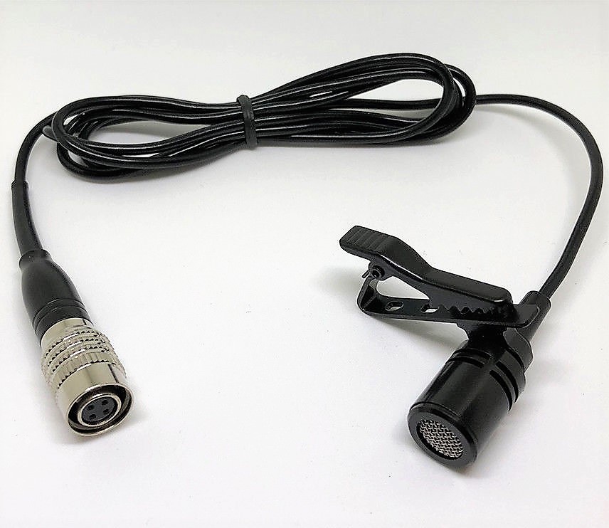 Black Omni-directional Tie Clip Lapel Lavalier Microphone for Audio ...