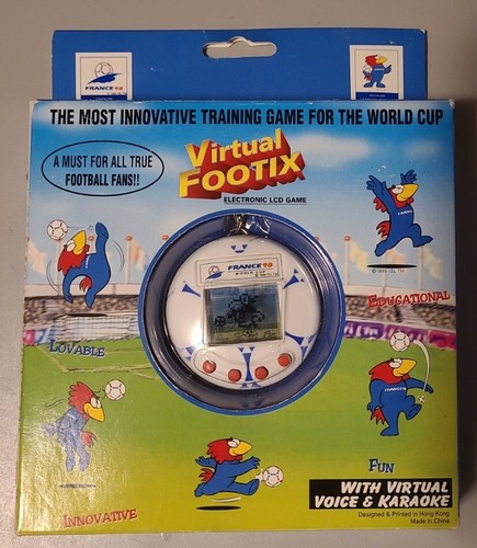 France 98 FIFA World Cup Virtual Footix LCD GAME, Tamagotchi Virtual ...