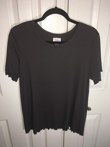 NWOT Lularoe Kelly Top Size XL Solid Gray | eBay