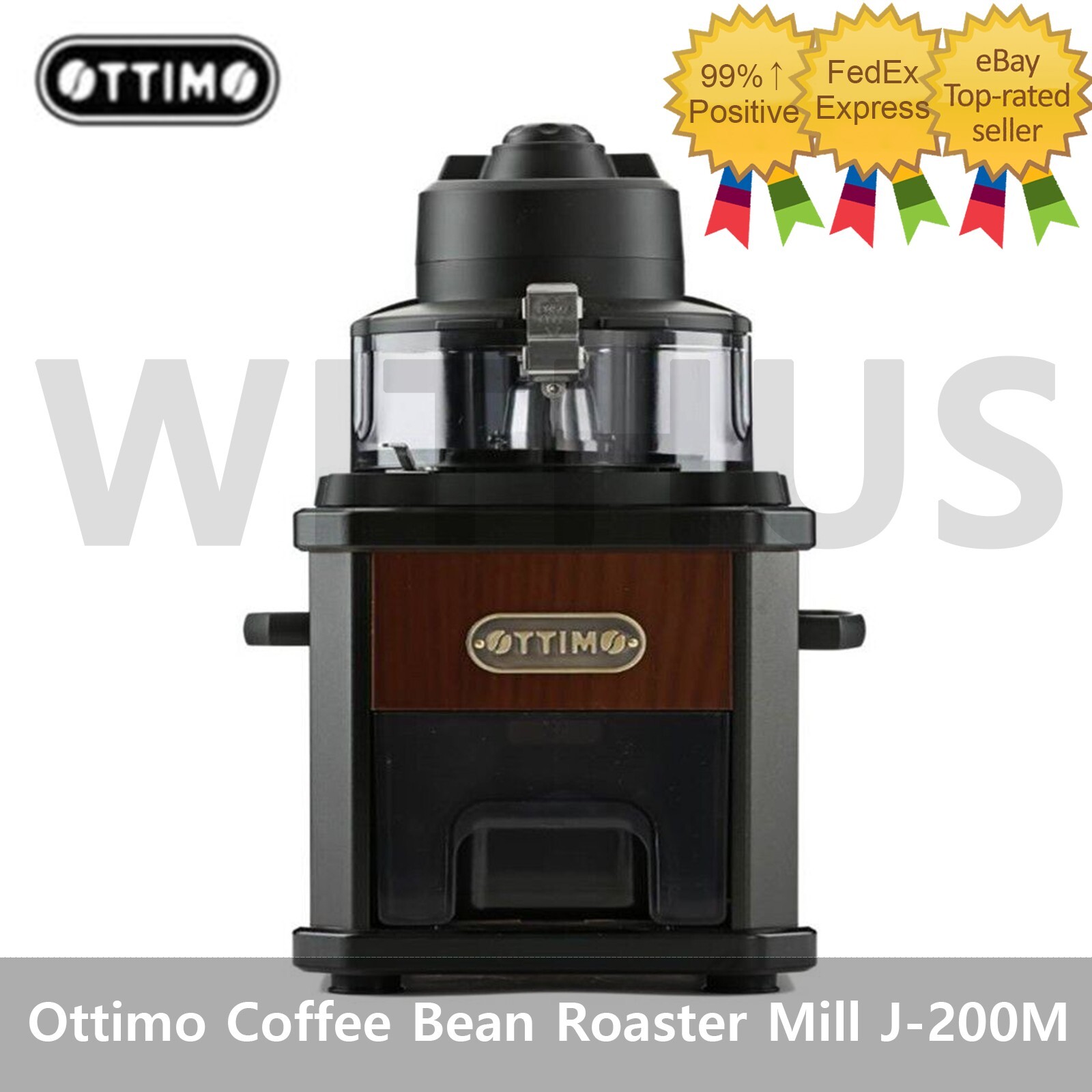 Ottimo Coffee Bean Roaster Grinder Mill J-200M For Home Cafe 220V | eBay
