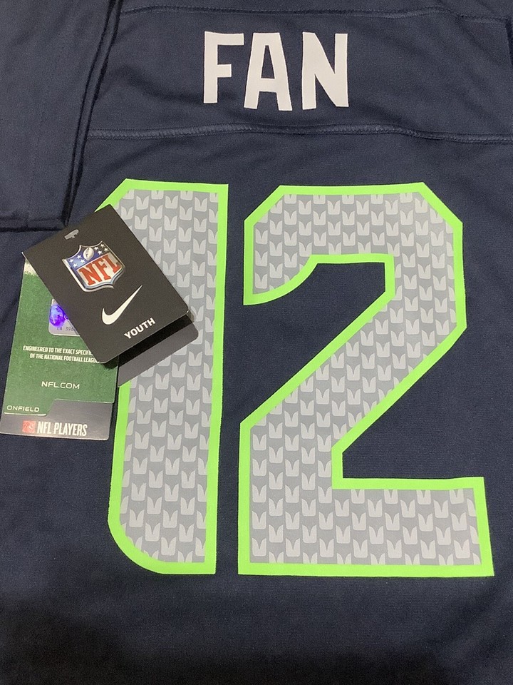 New - Nike Seattle Seahawks #12 FAN Jersey Youth Size ( Large ) | eBay