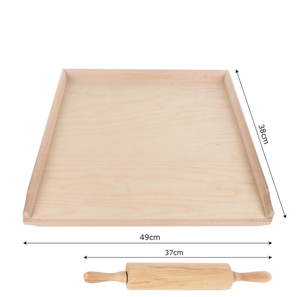 Wooden Dough Board 49 x 38 cm Cutting Board Kitchen Tool Equipment ...