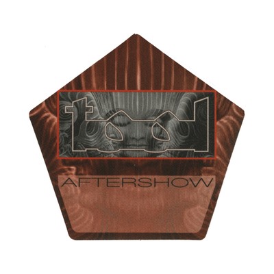 Tool 2002 Lateralus Concert Tour Aftershow Backstage Pass | eBay