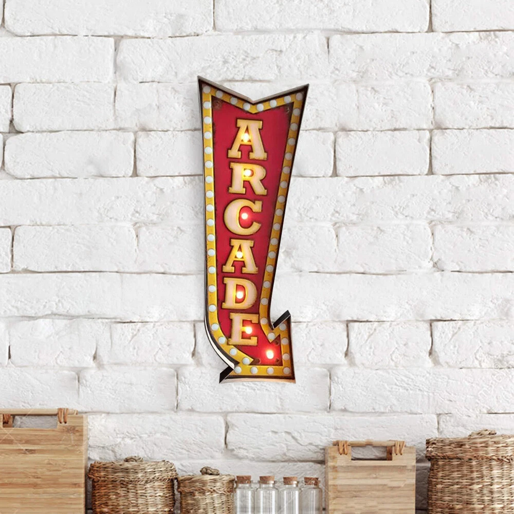 Retro Arrow Sign