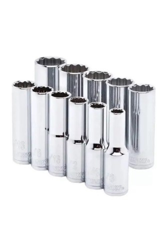 Husky 1/2 in. Drive Deep SAE Socket Set (11-Piece) | eBay