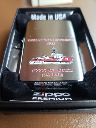 Zippo USCGC Coast Guard Polar Star Operation Deep Freeze UNFIRED Two ...