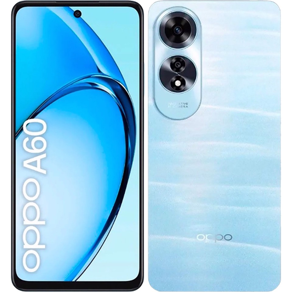 Oppo A60 4G Ripple Blue 256GB + 8GB Dual-SIM Factory Unlocked GSM NEW ...