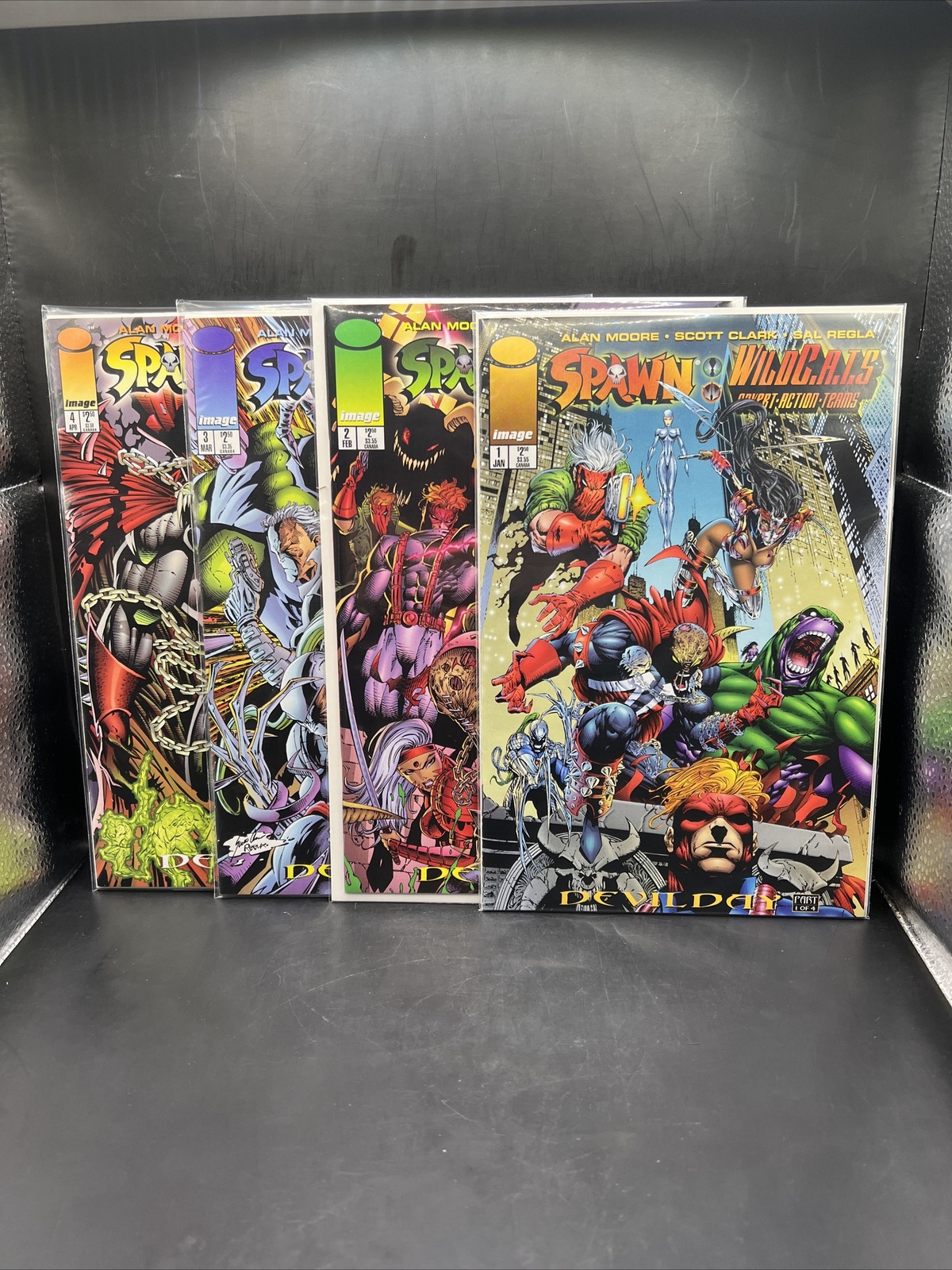 Spawn Wildcats #1-4 Devil Day - Complete Set/Series - Alan Moore (A27) | eBay