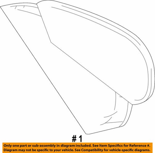 87940-47180 Toyota Mirror assy, outer rear view, lh 8794047180, New ...