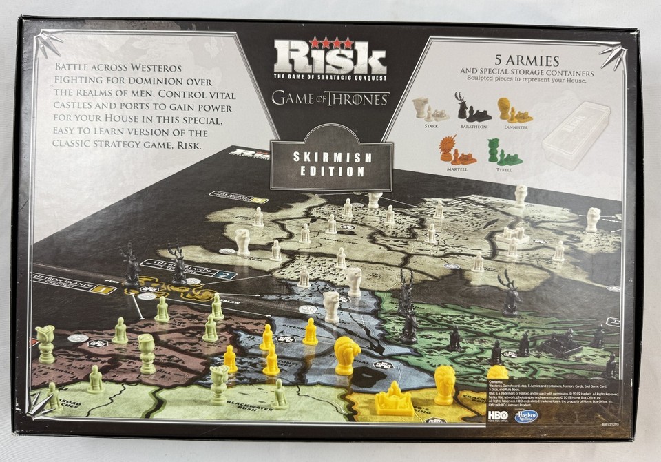 Risk Game of Thrones Englische Ausgabe Brettspiel Gesellschaftsspiel ...