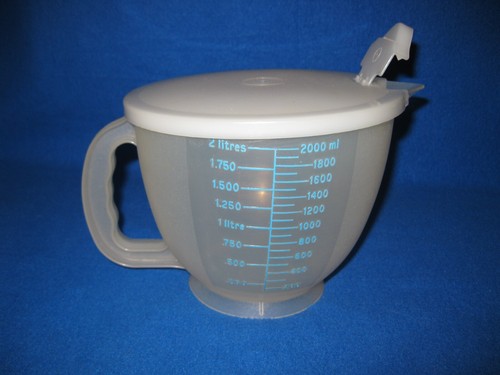 Vintage Tupperware Mix-N-Stor 8 Cup Mixing Bowl 500-3 w/Lid | eBay