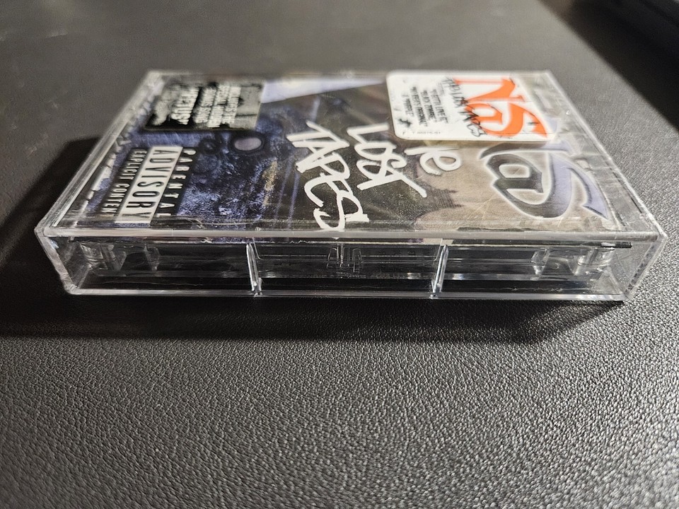 Rare NAS The Lost Tapes 2002 Hip-Hop CASSETTE SEALED w/ HYPE STICKER ...