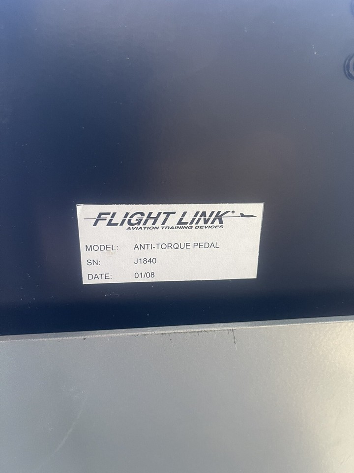 Flight Simulator Flight Link G Stick III AntiTorque Pedals Base Plate ...