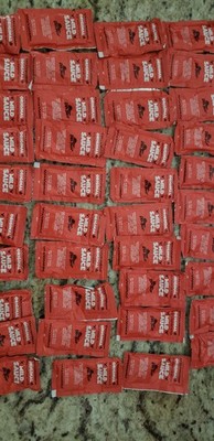 LOT of 80 Del Taco Mild Hot Sauce Packets Salsa single red mild packs ...