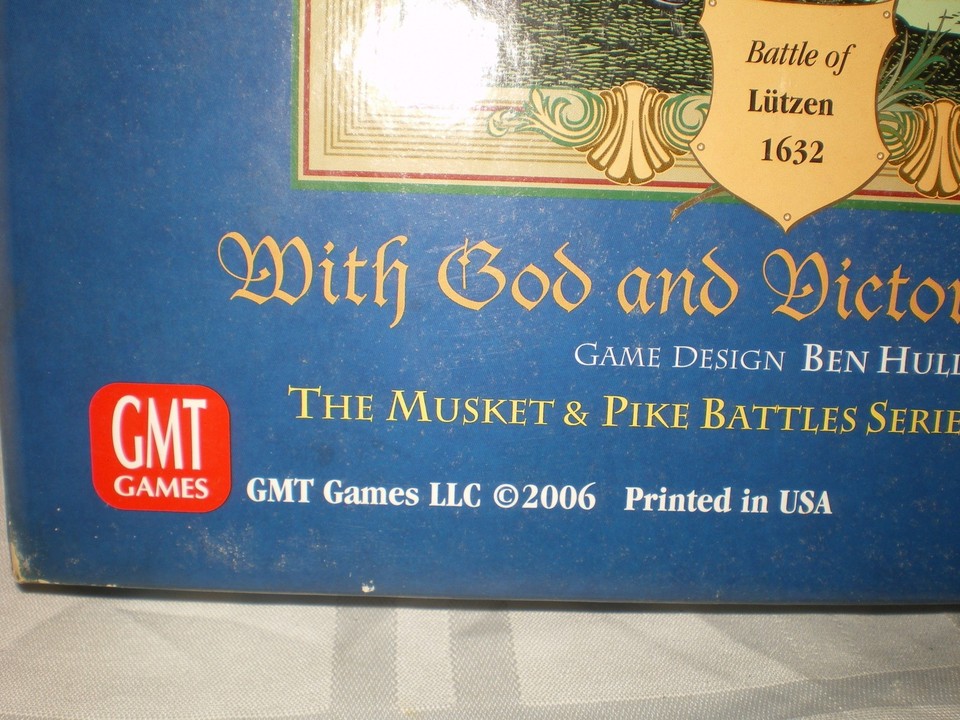 Gustav Adolf the Great, Musket & Pike Volume IV, GMT games 2006 ...