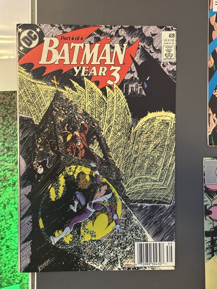 BATMAN Year 3 Issues #436, 438, 439 DC Comics 1989 _ 1st Tim Drake - 9. ...