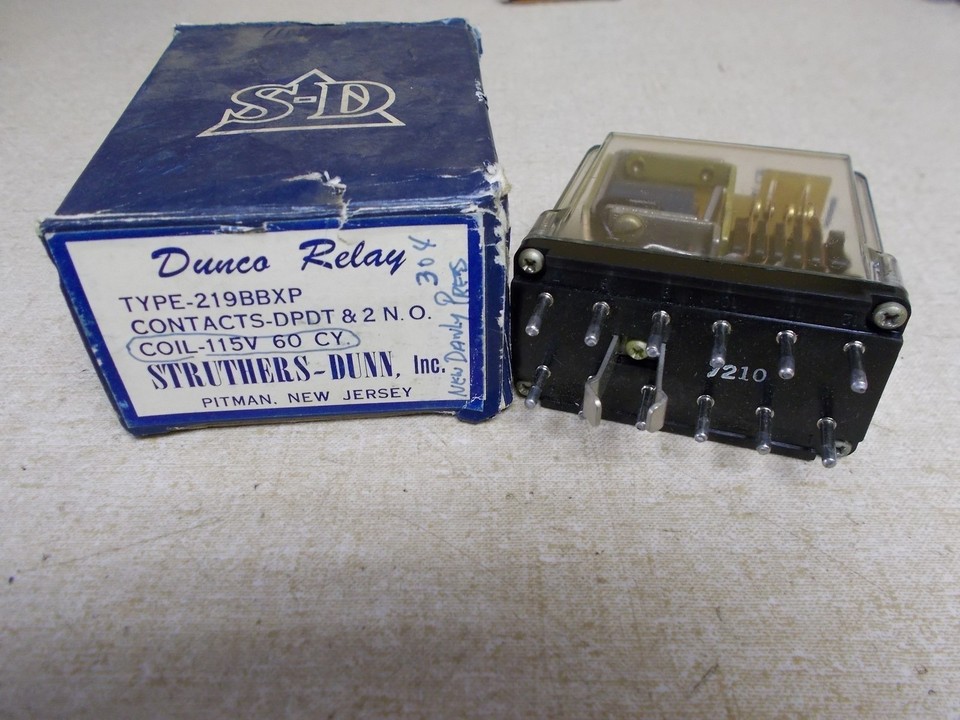NEW Struthers Dunn Relay Type 219BBXP *FREE SHIPPING* | eBay
