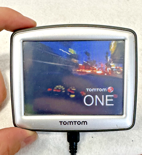 TomTom One (N14644) Portable GPS TESTED! Monitor 3" Inch Screen Hands ...