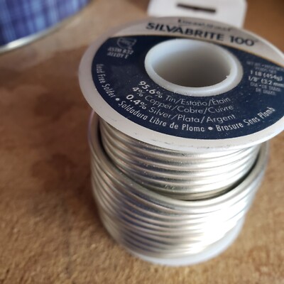 Silvabrite 100 Solder - new 1lb rolls | eBay
