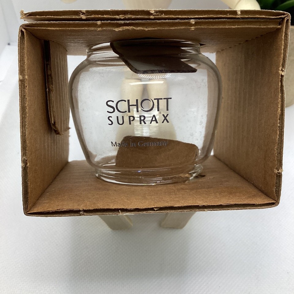 CENTURY PRIMUS 8981 SCHOTT SUPRAX GLOBE NEW IN BOX REPLACEMENT GLOBE ...