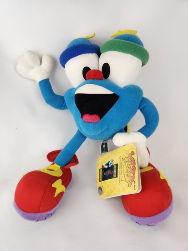 Vtg Plush IZZY Atlanta Summer Olympic Games 1996 Stuffed Mascot Toy w ...