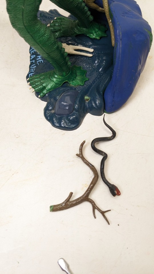 Vintage Aurora Creature From The Black Lagoon 1963 Model Kit Build-Up ...