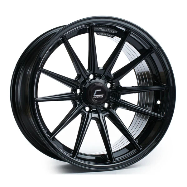 Cosmis Racing R1 Black 18x9.5 +35mm, 73.1 CB, 5x114.3 Wheel | eBay