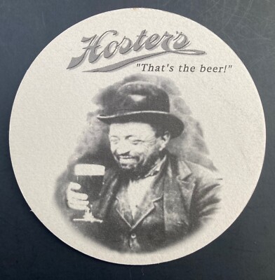 HOSTER COLUMBUS OHIO 4 INCH ROUND BEER COASTER | eBay