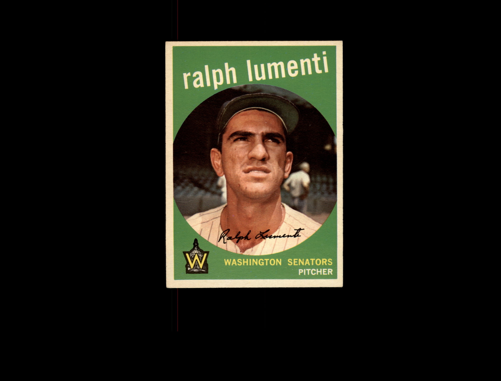1959 Topps 316A Ralph Lumenti Option VG-EX #D609443 | eBay