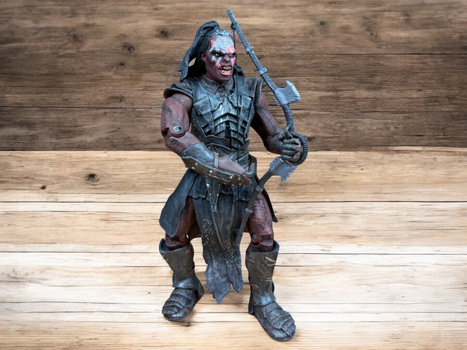 Lord Of The Rings LURTZ URUK-HAI Toy Biz Action Figure W/ Bow Fellowship Series | eBay