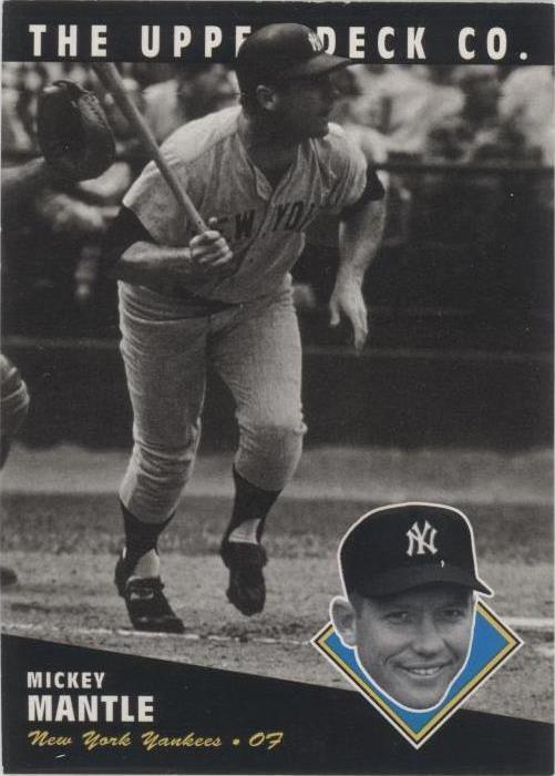 1994 Upper Deck All-Time Heroes - Mickey Mantle #100 for sale online | eBay