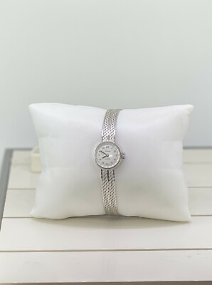 Rewel Vintage 18K White Gold Watch | eBay