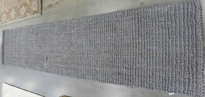 LIGHT GREY 2'-6" X 12' Loose Thread Rug Reduced Price 1172610526 NF447G ...