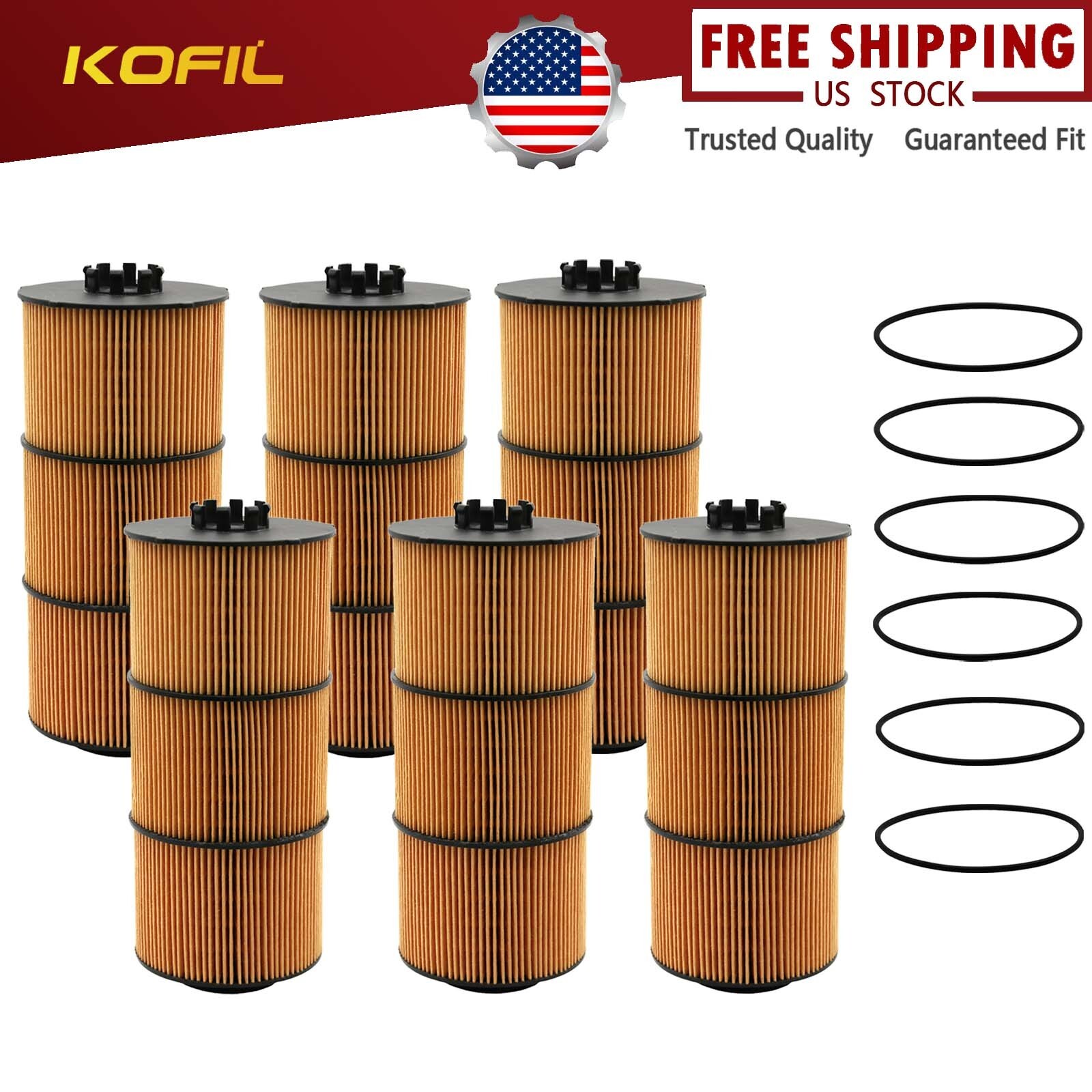 6-LF17800 Oil Filter A4711800009 A4711800209 For Detroit Diesel Engines ...