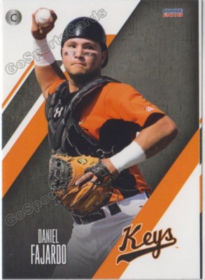 2018 Frederick Keys Daniel Fajardo RC Rookie Baltimore Orioles VZ | eBay