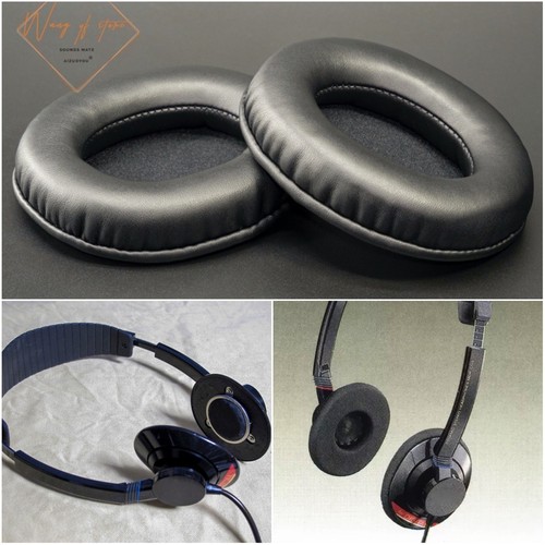 Oval Ellipse Egg Leather Ear Pad Foam Cushion For Sony MDR CD5 CD6 CD7 ...