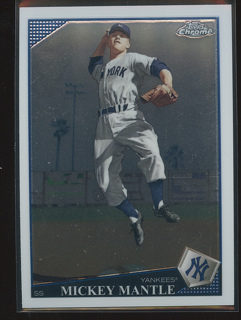 Mickey Mantle 2009 Topps Chrome #7 | eBay