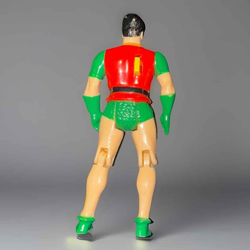 Vintage 1989 Toy Biz Robin Karate Chop Action Figure DC Comics Super ...