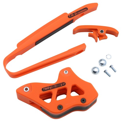 T.M Design Works Mx Chain Slide-N-Glide Kit Org KTM-225-OR | eBay