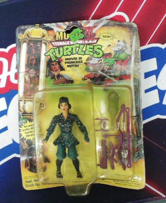 Teenage Mutant NInja Turtles TMNT 1992 Playmates Movie 3 Princess Mitsu ...