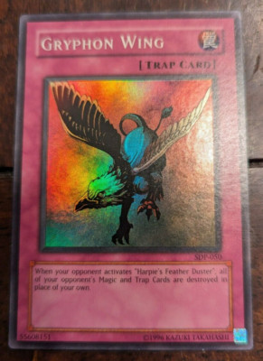 YU-GI-OH Gryphon Wing SDP-050 Rare Lightly Played | eBay