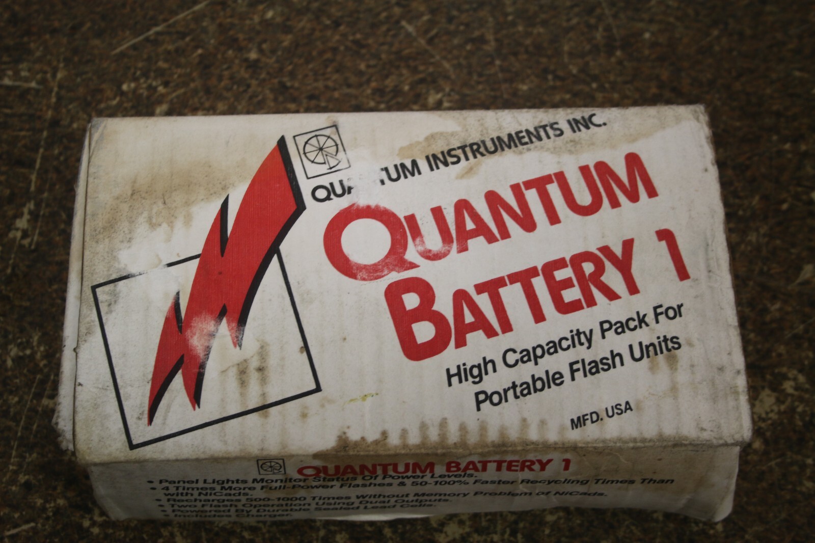 Quantum Turbo Battery, NOT TESTED, AS IS, See Pictures Parts Or Repair ...